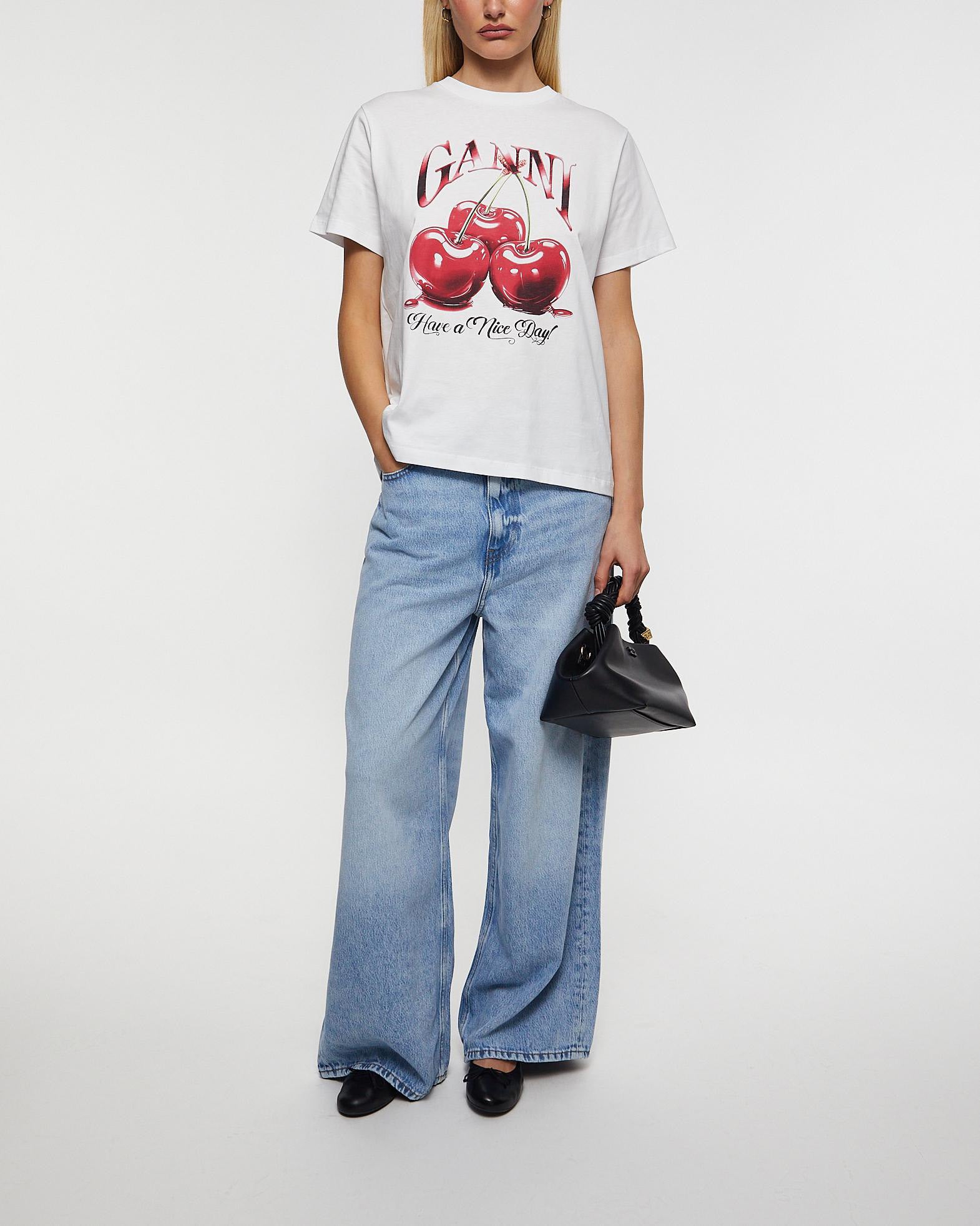 GANNI Ganni Soft Rigid Denim Baggy Jeans